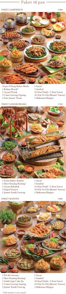 Menu Online – Talaga Sampireun
