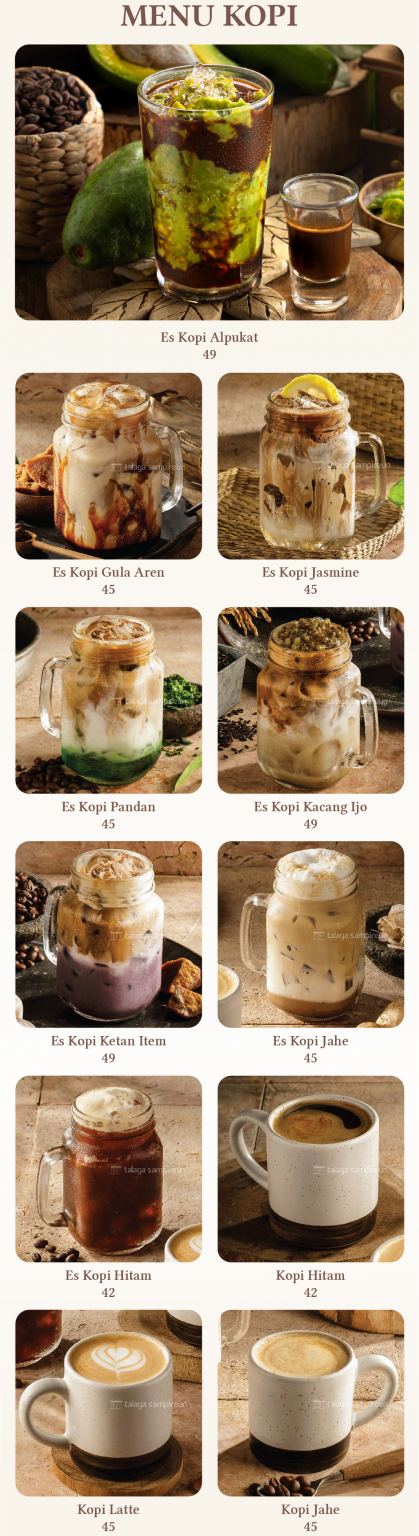 Menu Talaga Sampireun Menteng – Talaga Sampireun